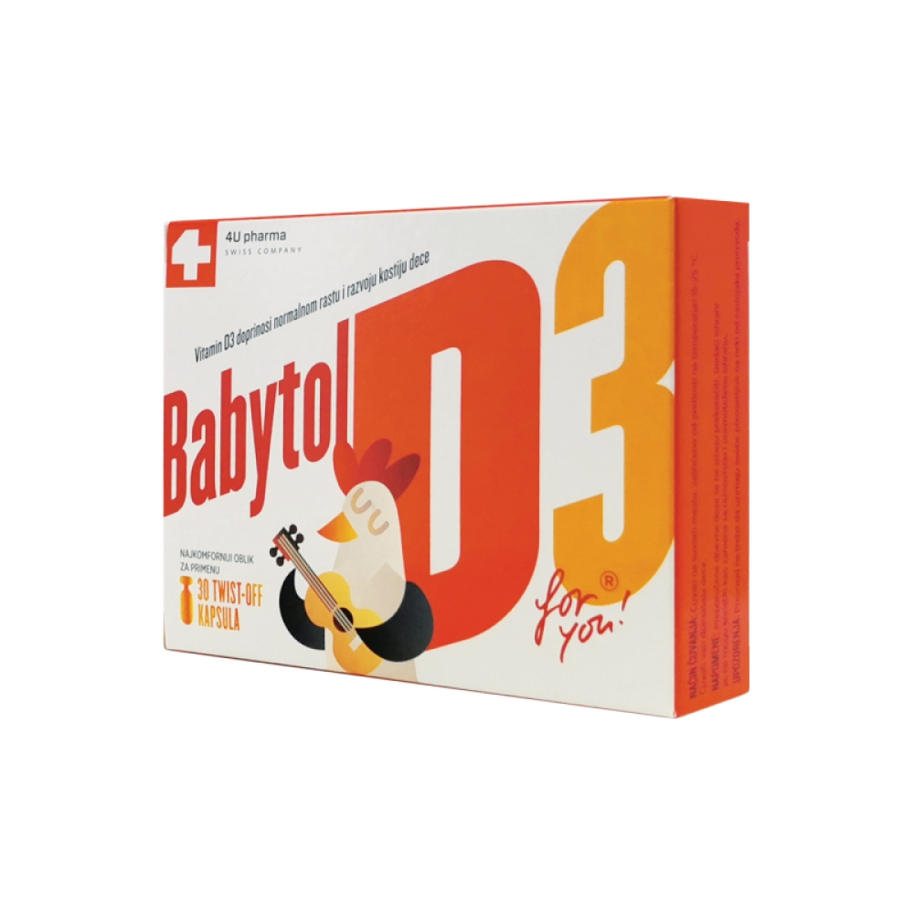 Babytol D3 for you® 30 twist-off kapsula | Markfarm apoteka