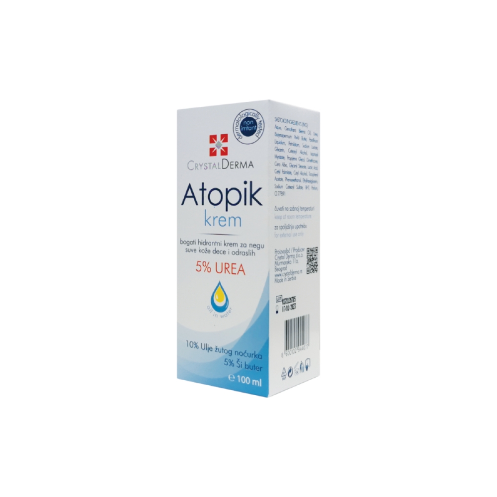 Atopic cream 5% urea 100 ml | Markfarm apoteka