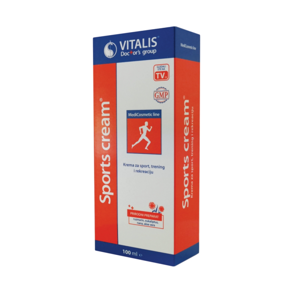 Vitalis® Sports Cream 100ml | Markfarm apoteka