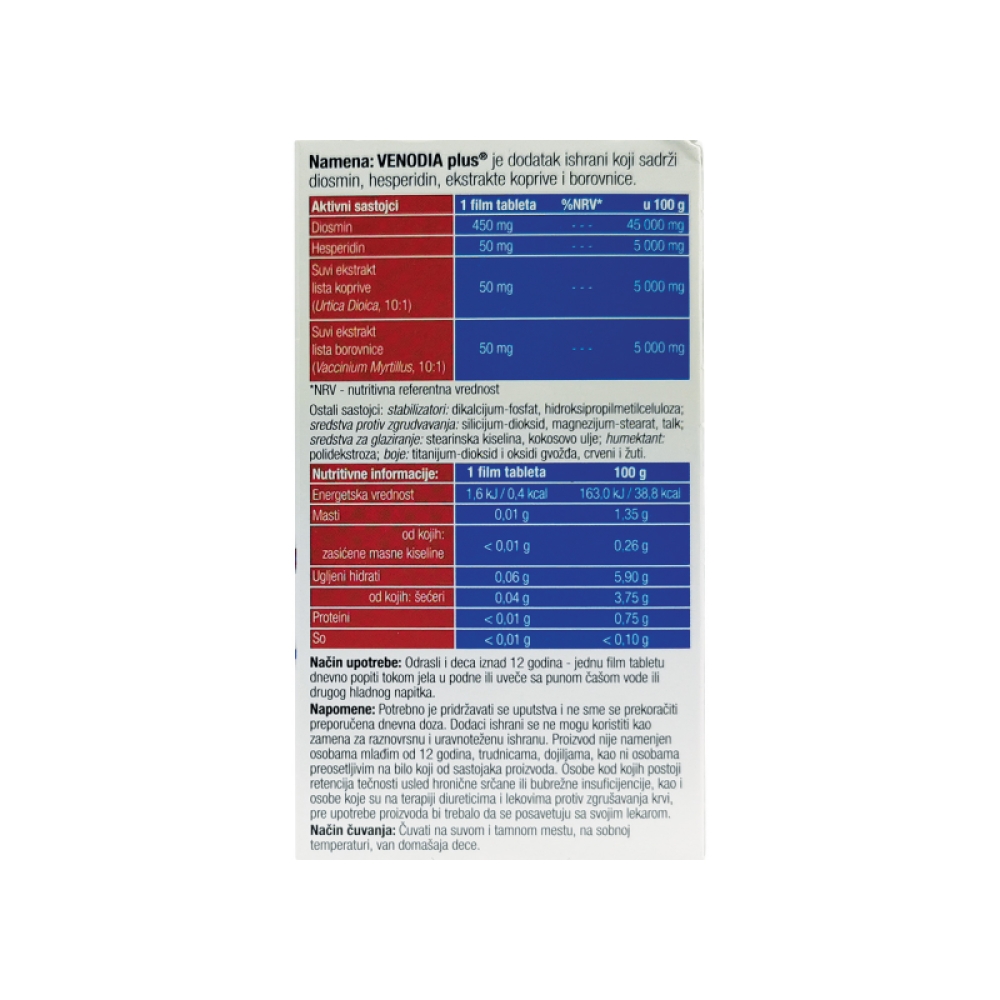 Venodia Plus® 60 film tableta | Markfarm apoteka