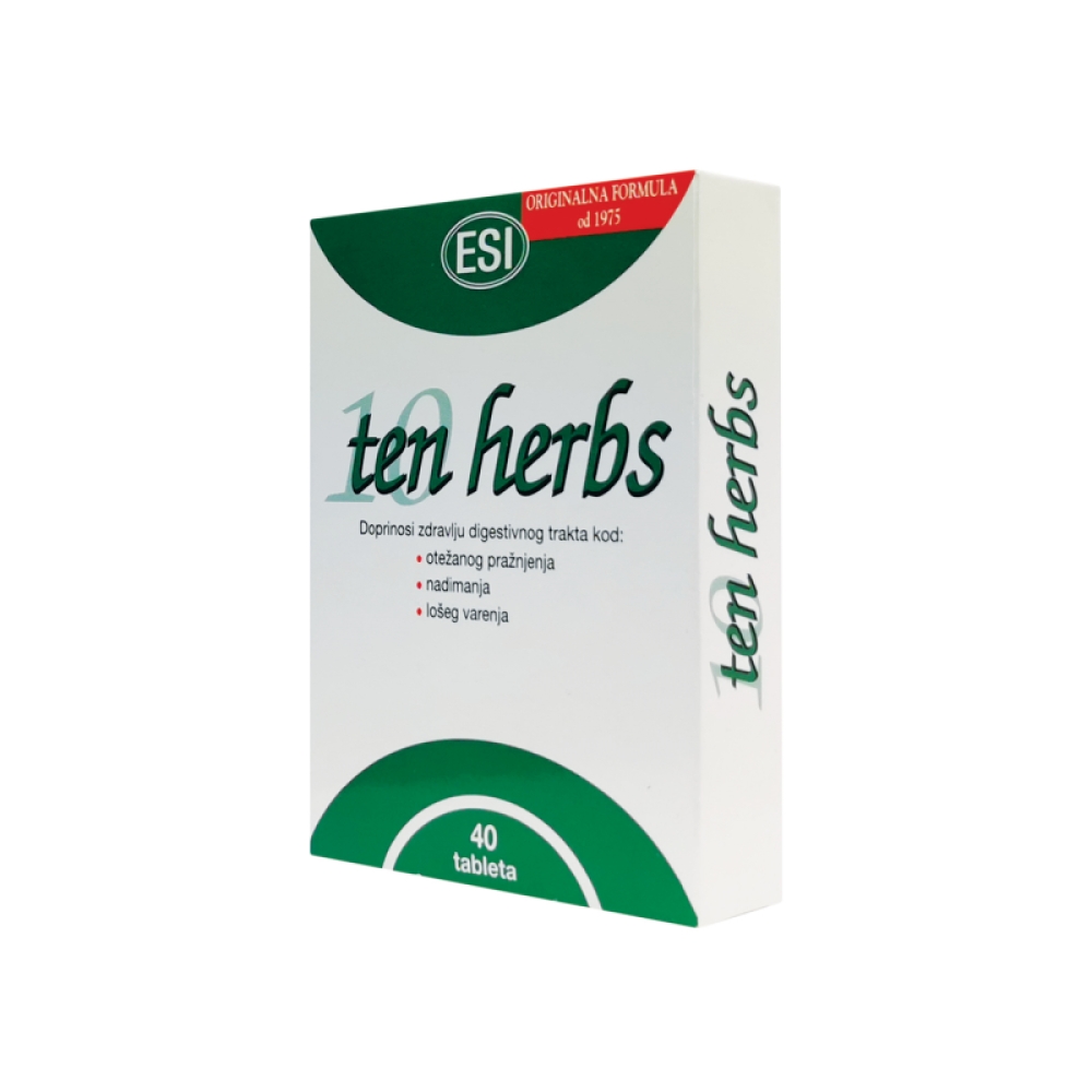 Ten Herbs 40 tableta | Markfarm apoteka