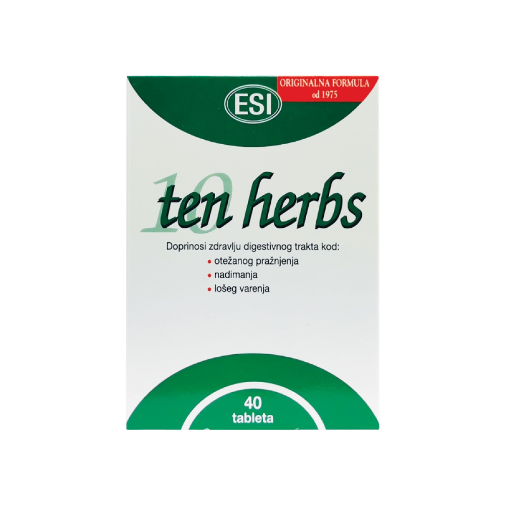 Ten Herbs 40 tableta | Markfarm apoteka