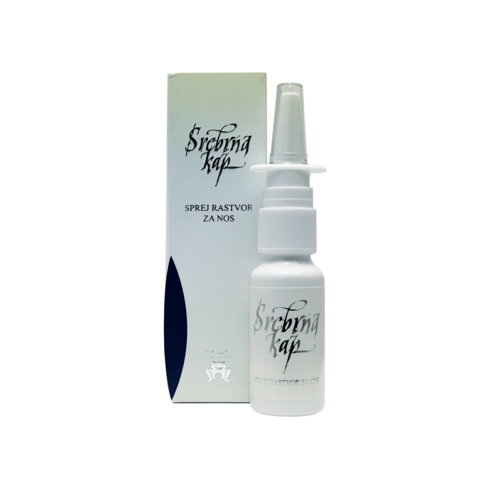 Srebrna kap sa jonima srebra sprej rastvor za nos 20 ml | Markfarm apoteka