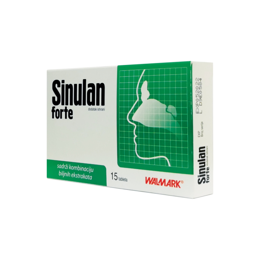 Sinulan Forte 15 tableta | Markfarm apoteka