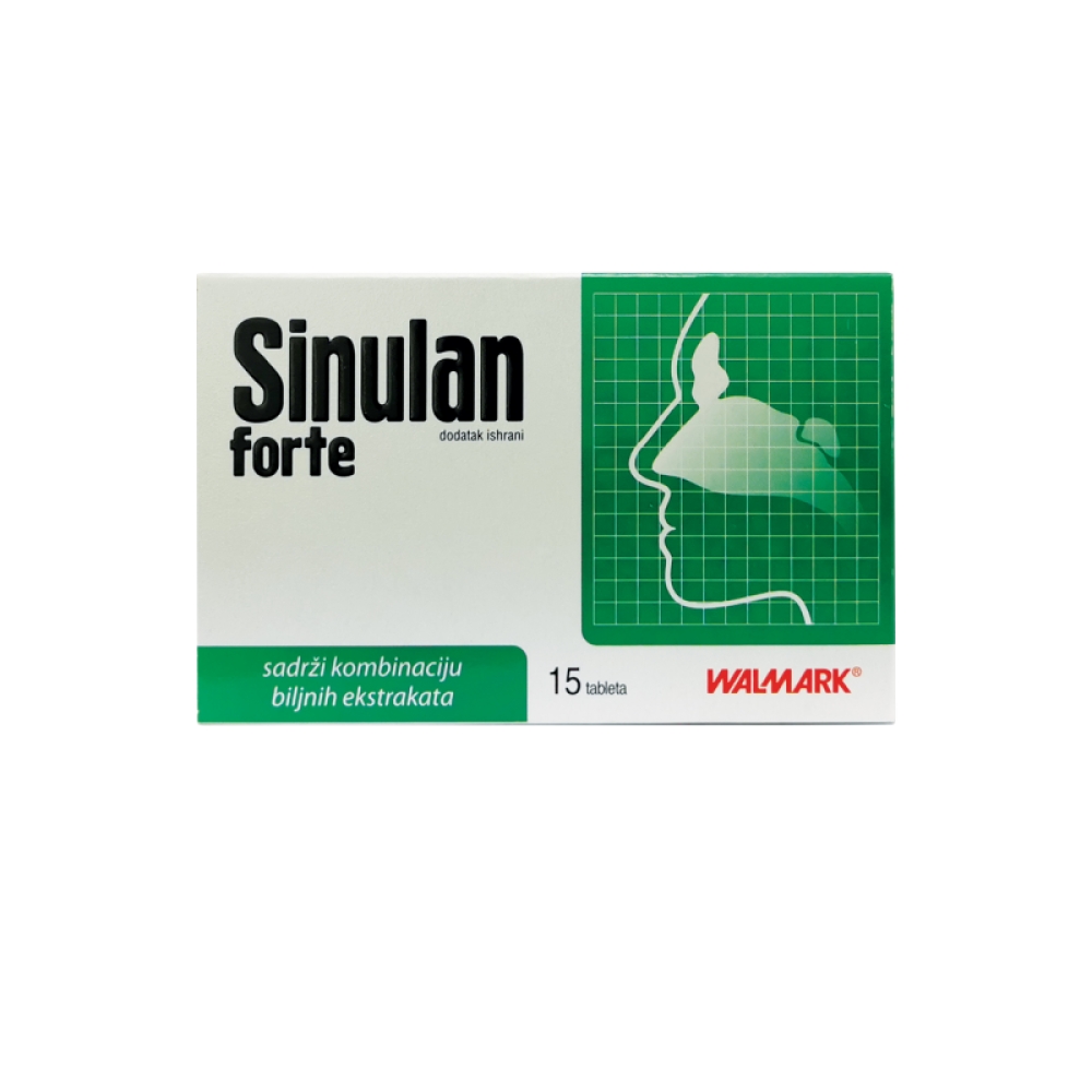 Sinulan Forte 15 tableta | Markfarm apoteka