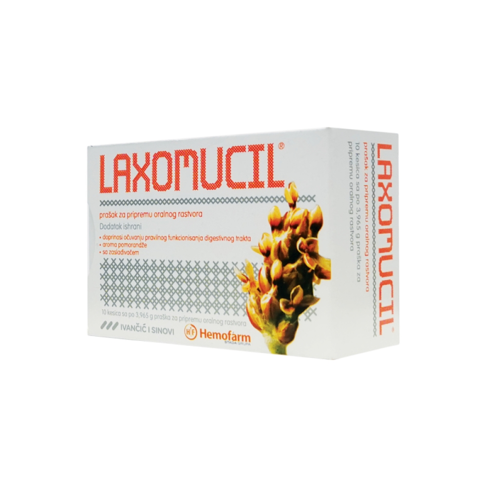Laxomucil® prašak za pripremu oralnog rastvora 10 kesica | Markfarm apoteka