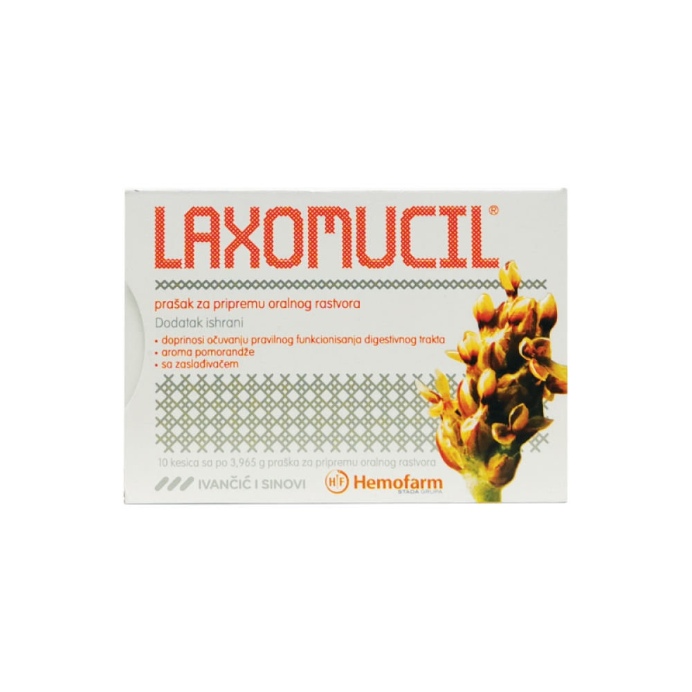Laxomucil® prašak za pripremu oralnog rastvora 10 kesica | Markfarm apoteka