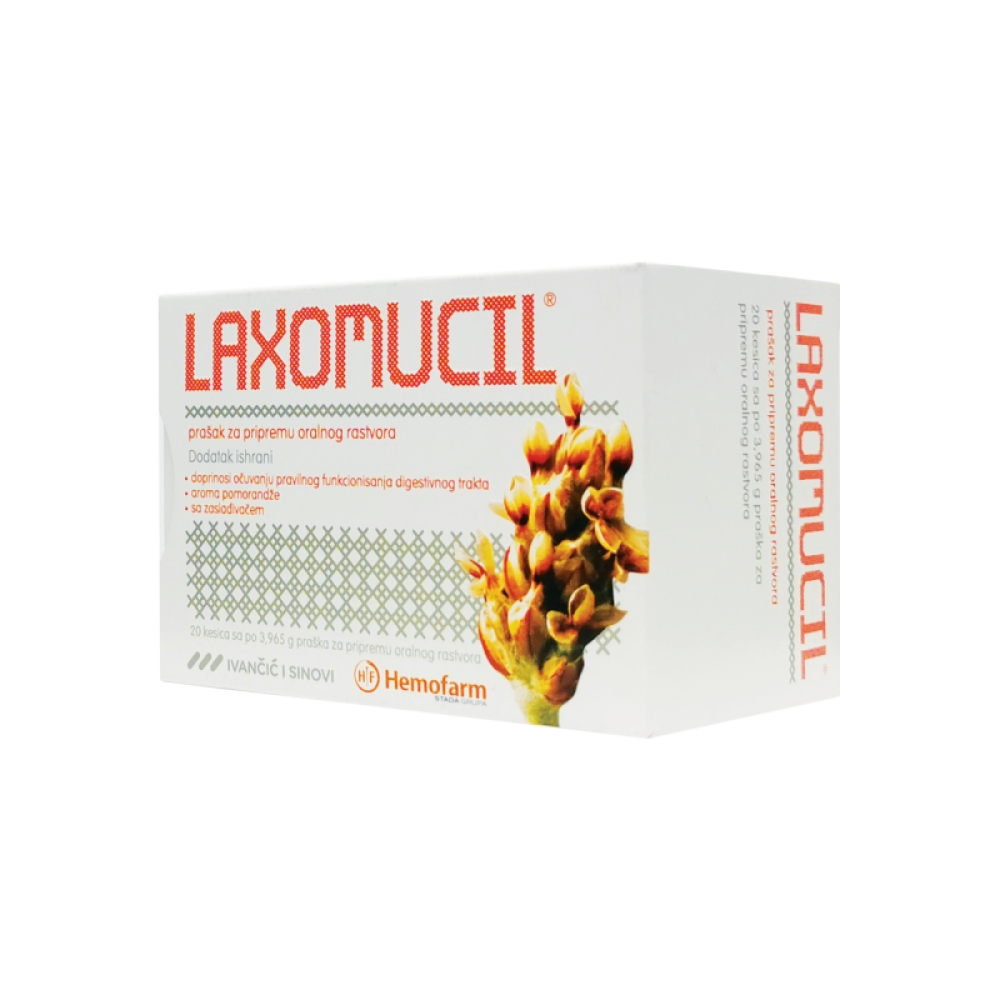 Laxomucil® prašak za pripremu oralnog rastvora 20 kesica | Markfarm apoteka