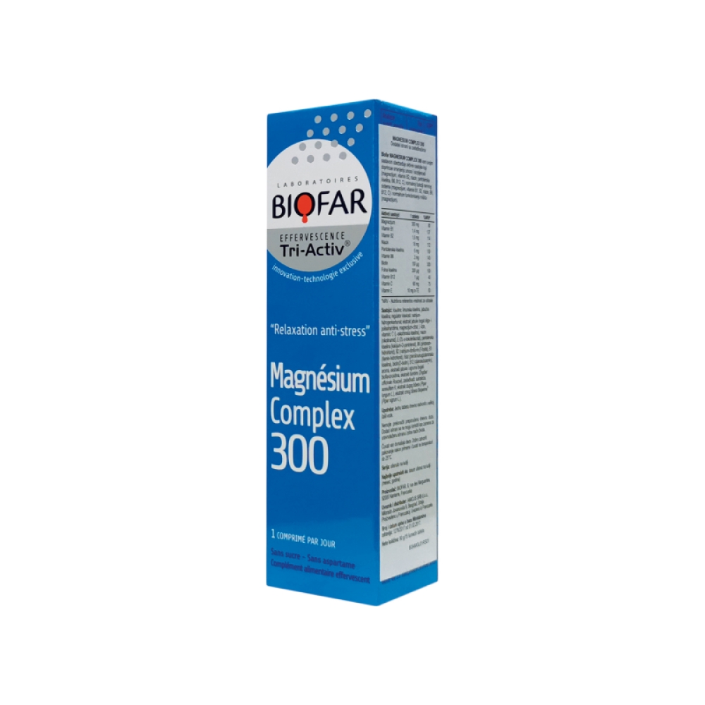 Biofar Magnesium complex 300 15 šumećih tableta | Markfarm apoteka