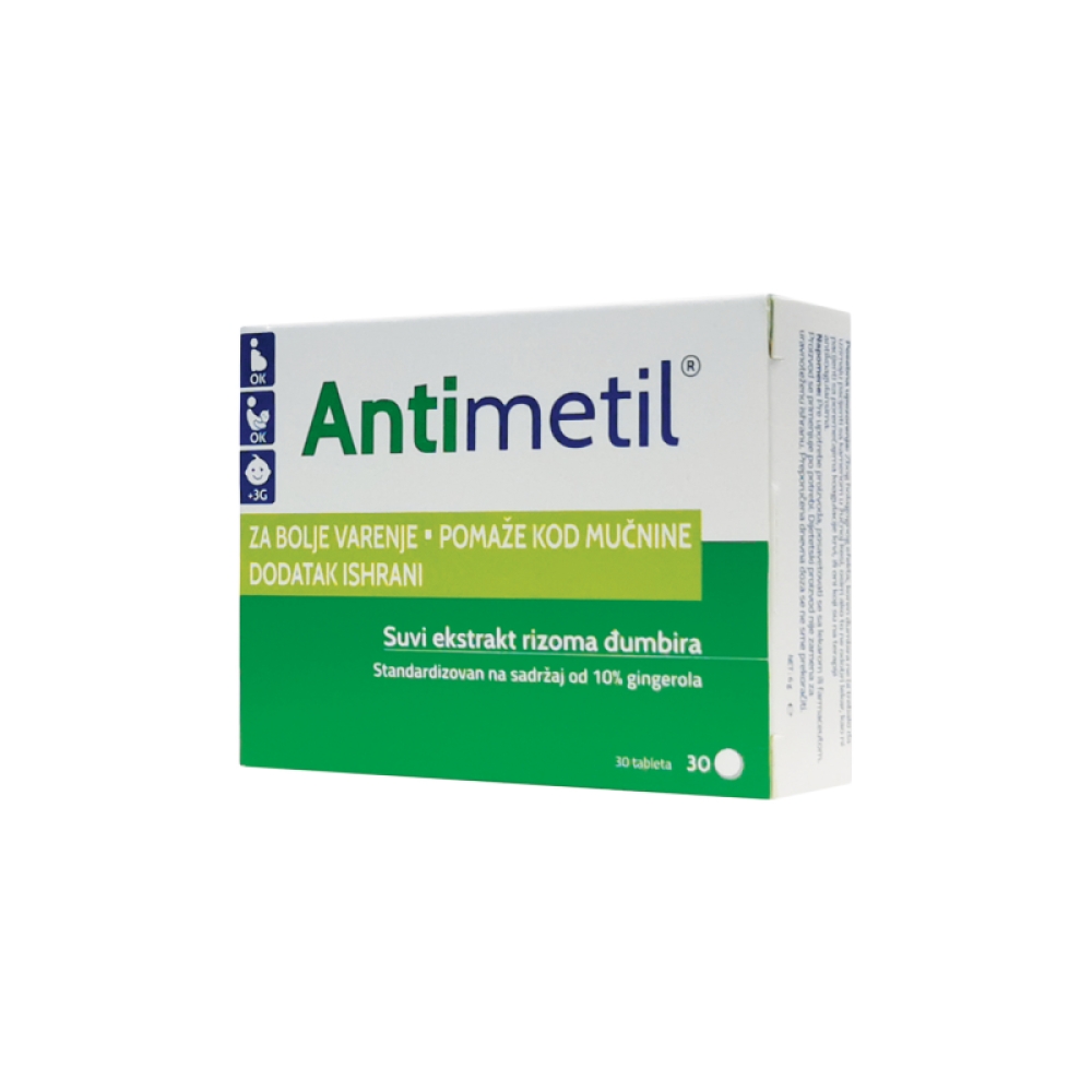Antimetil® 30 obloženih tableta | Markfarm apoteka