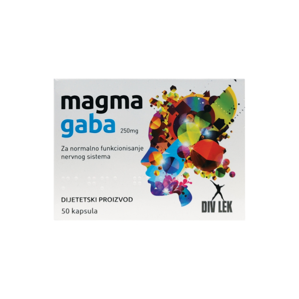 Magma Gaba 250 mg 50 kapsula | Markfarm apoteka