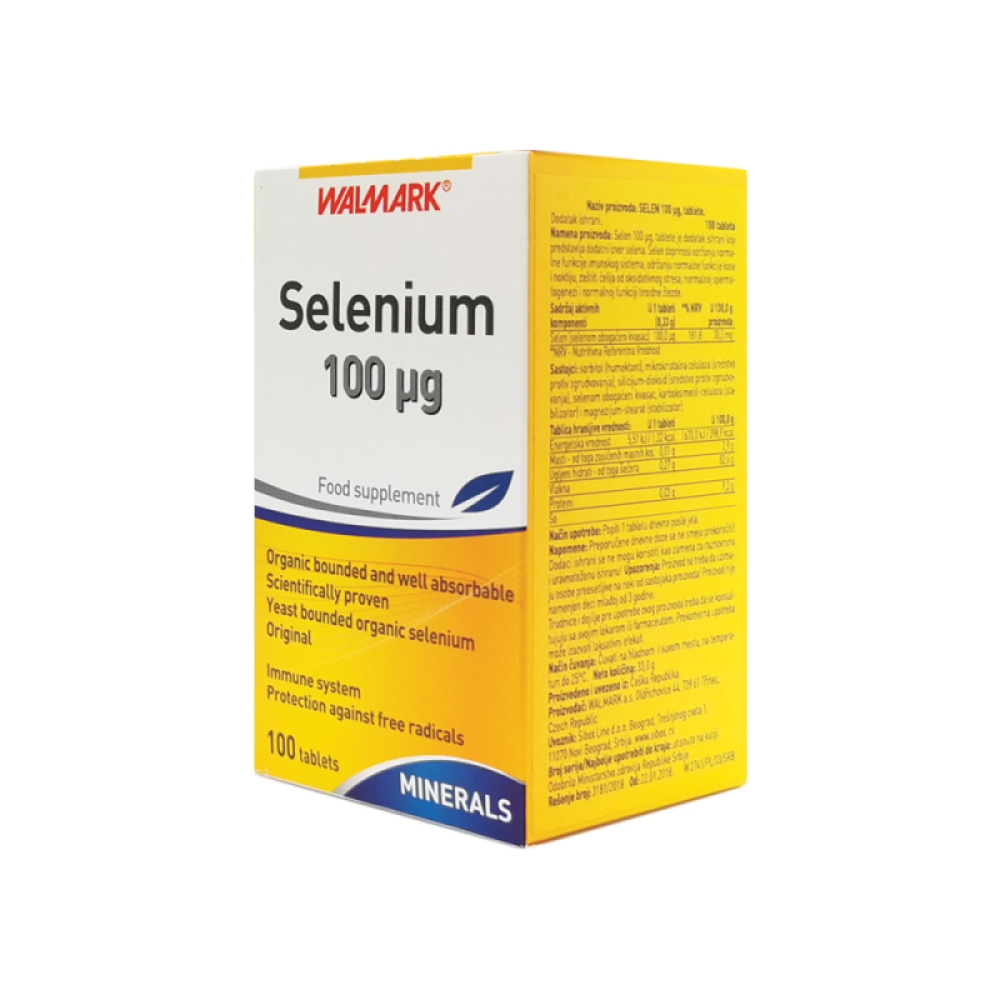Selenium 100 mcg 100 tableta | Markfarm apoteka