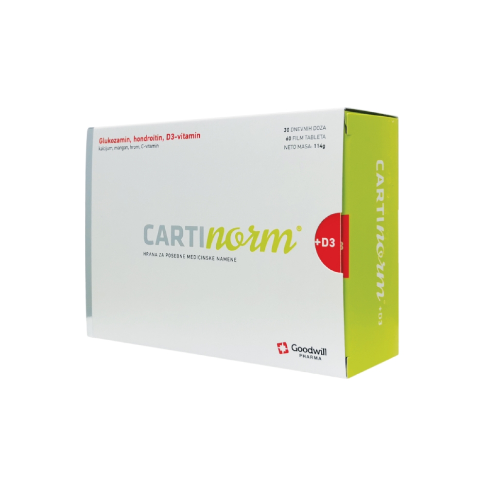 Cartinorm® + D3 60 tableta | Markfarm apoteka
