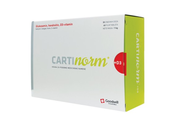 Cartinorm® + D3 60 tableta - Markfarm apoteka