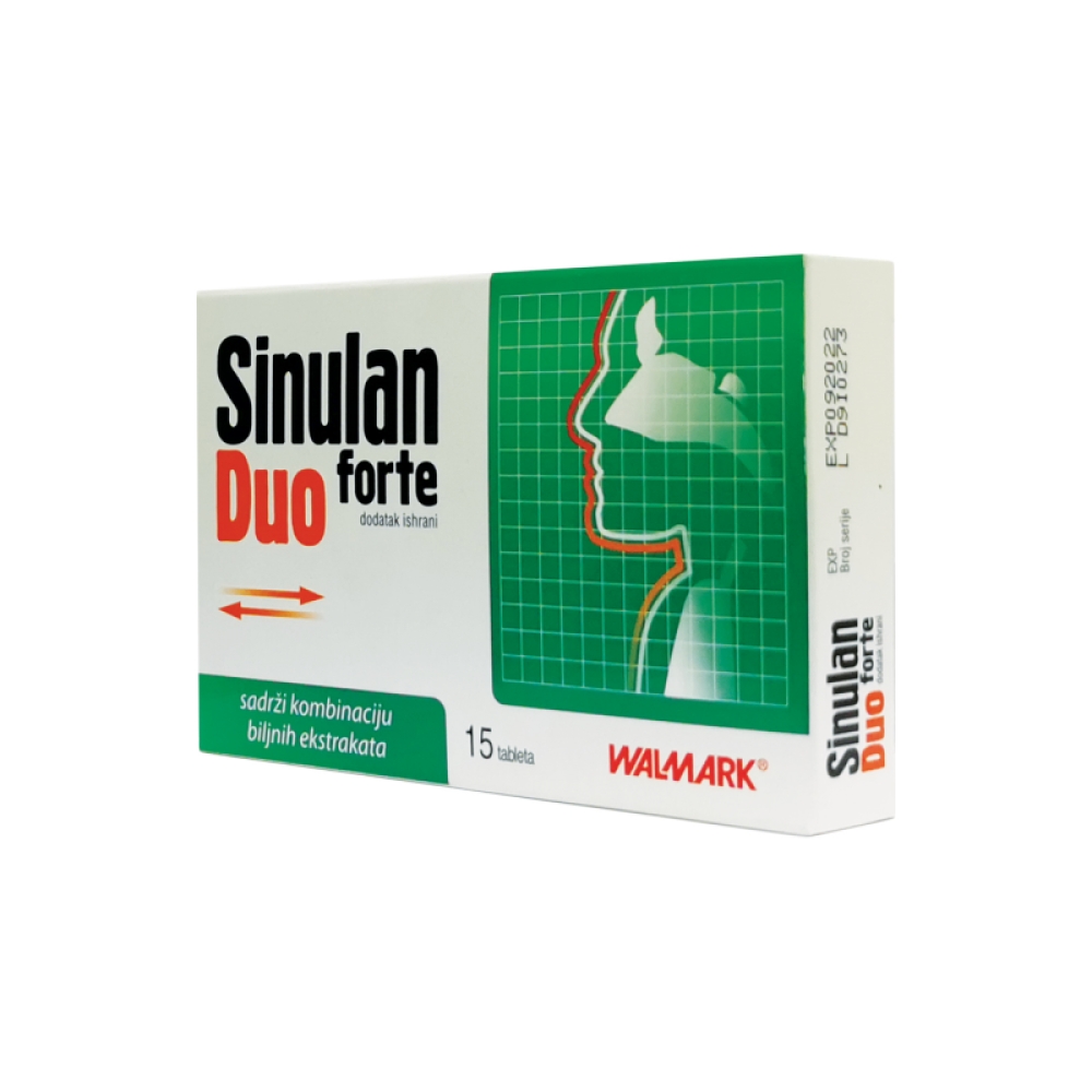 Sinulan Forte Duo 15 tableta | Markfarm apoteka