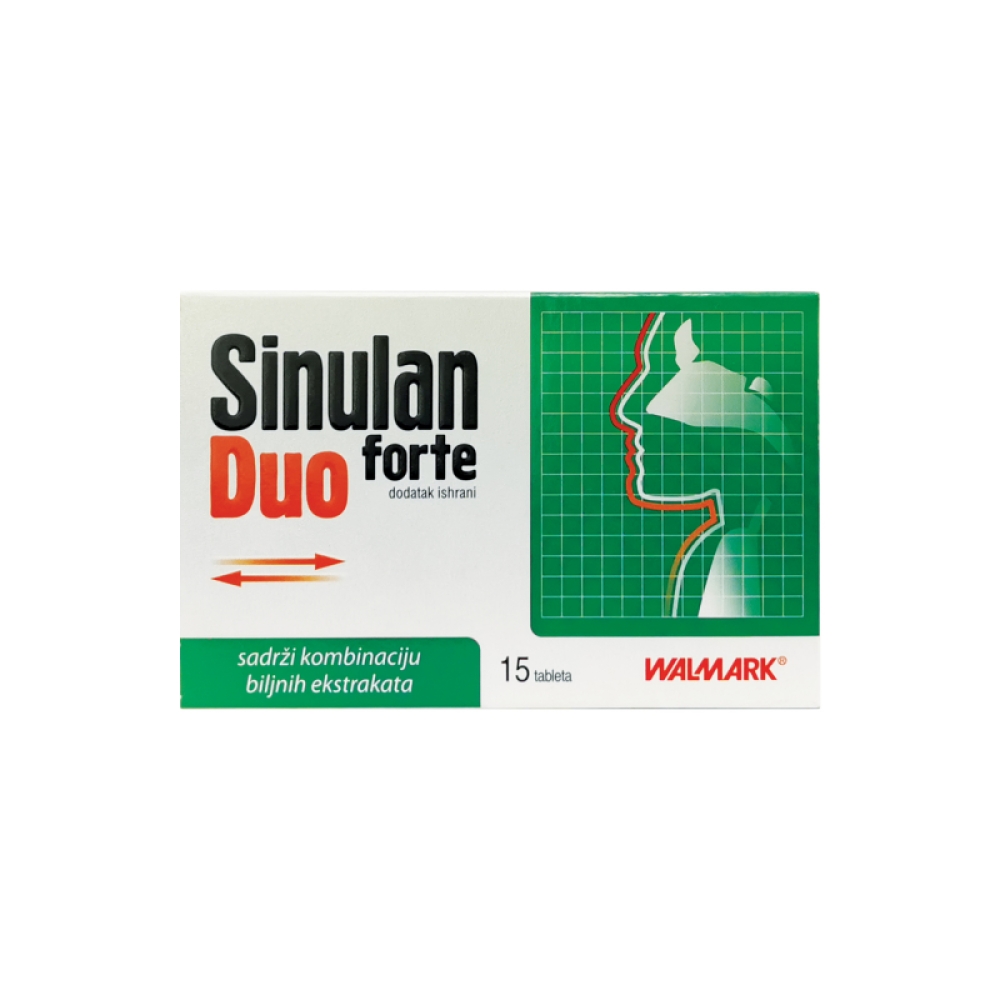 Sinulan Forte Duo 15 tableta | Markfarm apoteka