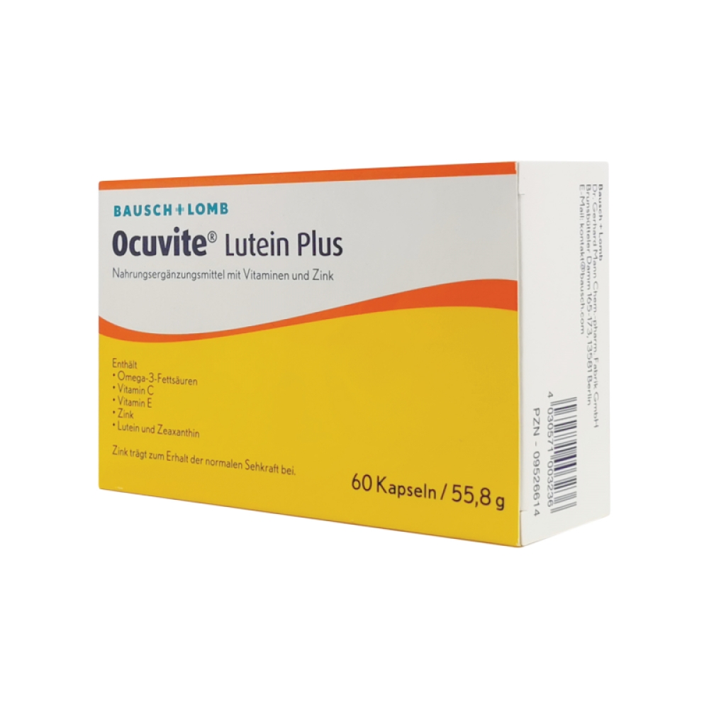 Ocuvite® Lutein Plus 60 kapsula | Markfarm apoteka