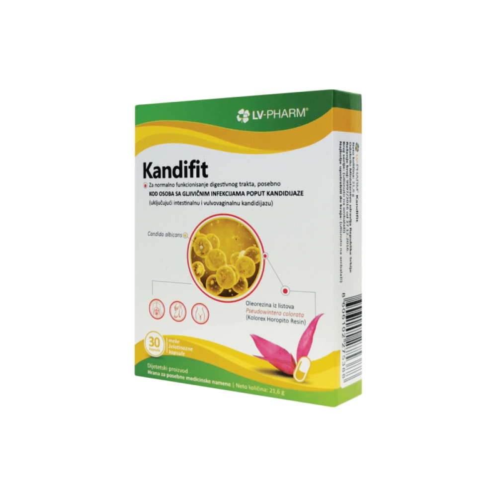 Kandifit 30 kapsula | Markfarm apoteka