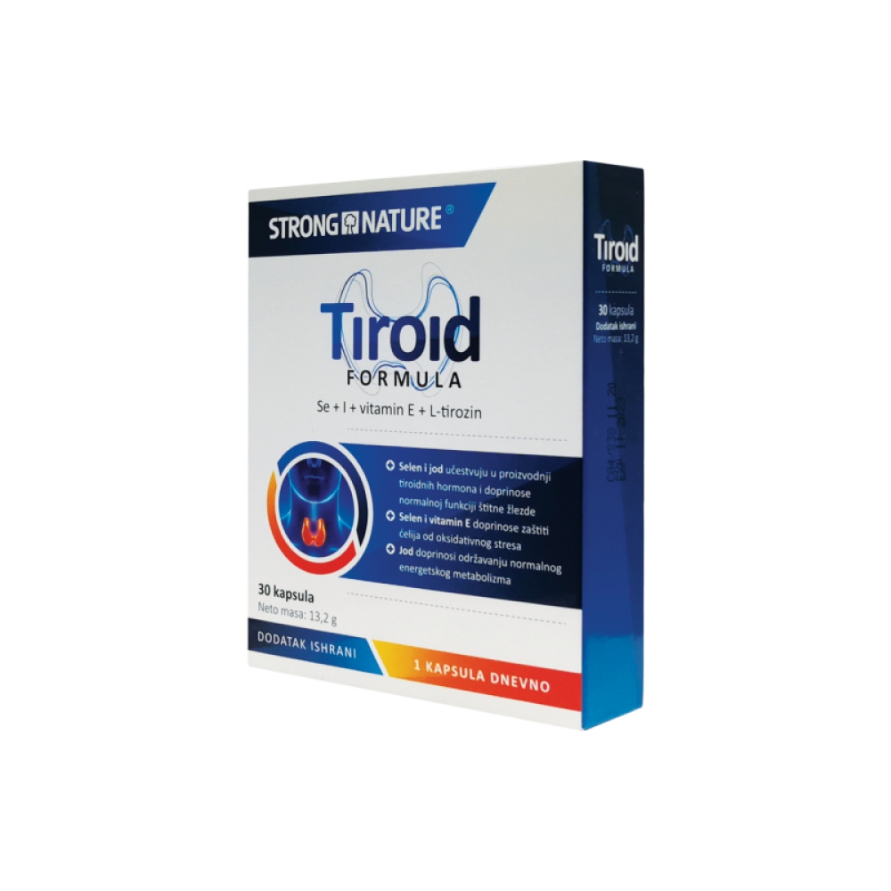 Strong Nature® Tiroid formula 30 kapsula | Markfarm apoteka