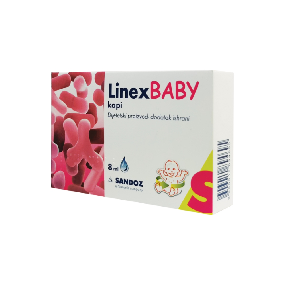 Linex® baby kapi 8 ml | Markfarm apoteka