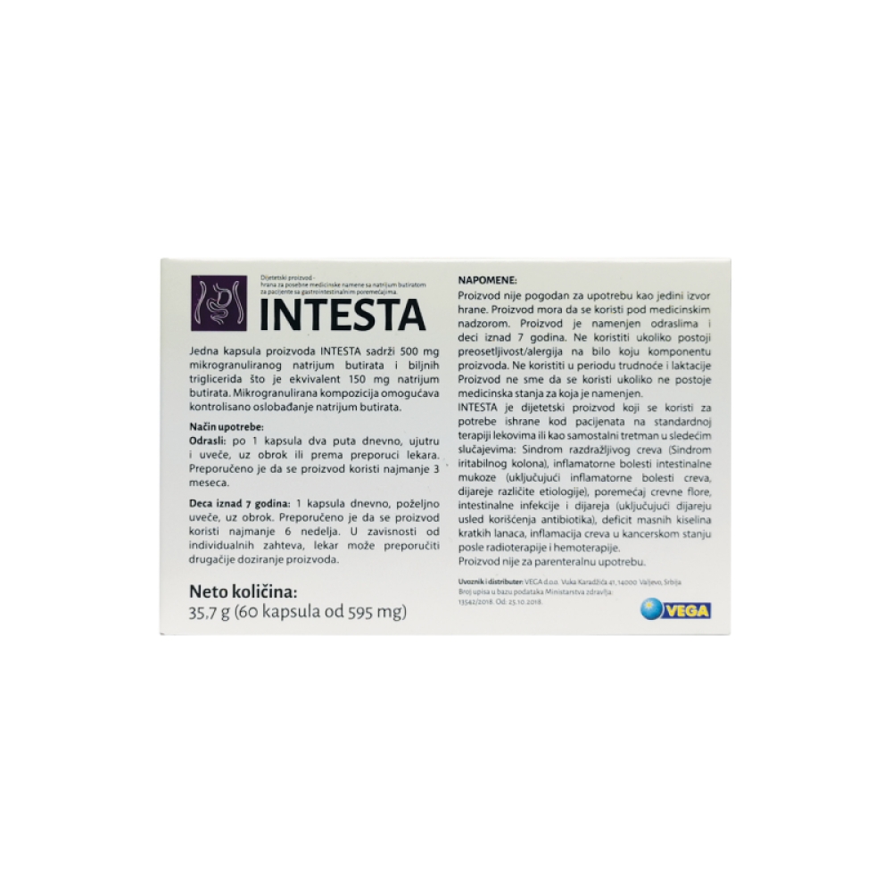 Intesta 60 kapsula | Markfarm apoteka