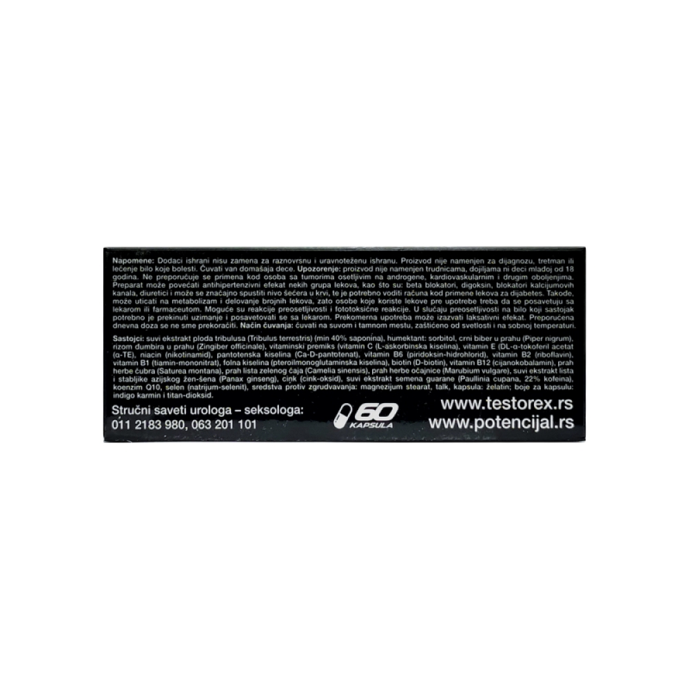 Testorex® ULTRA 60 kapsula | Markfarm apoteka