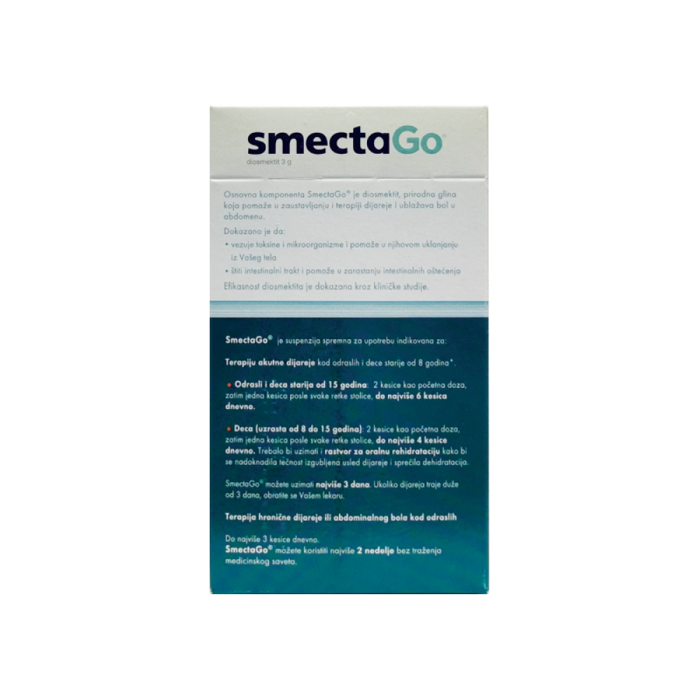 SmectaGo® 12 kesica | Markfarm apoteka