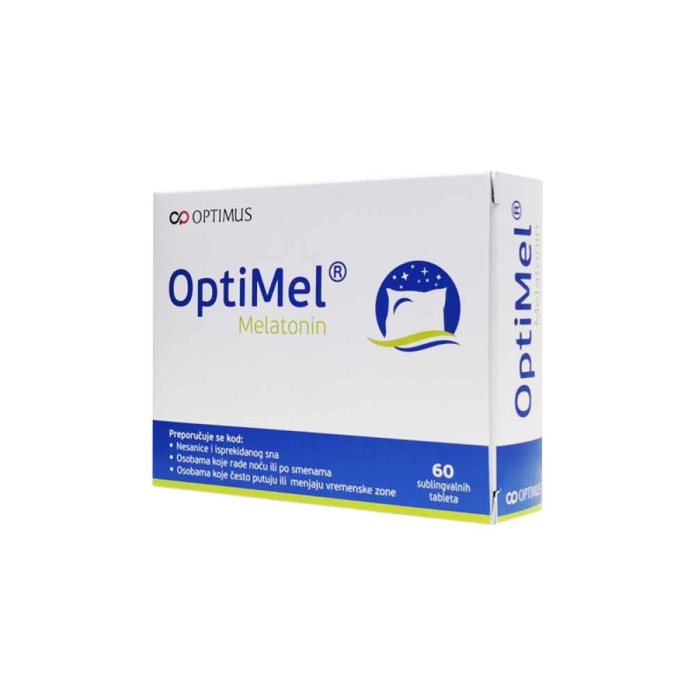 OptiMel® 60 sublingvalnih tableta | Markfarm apoteka