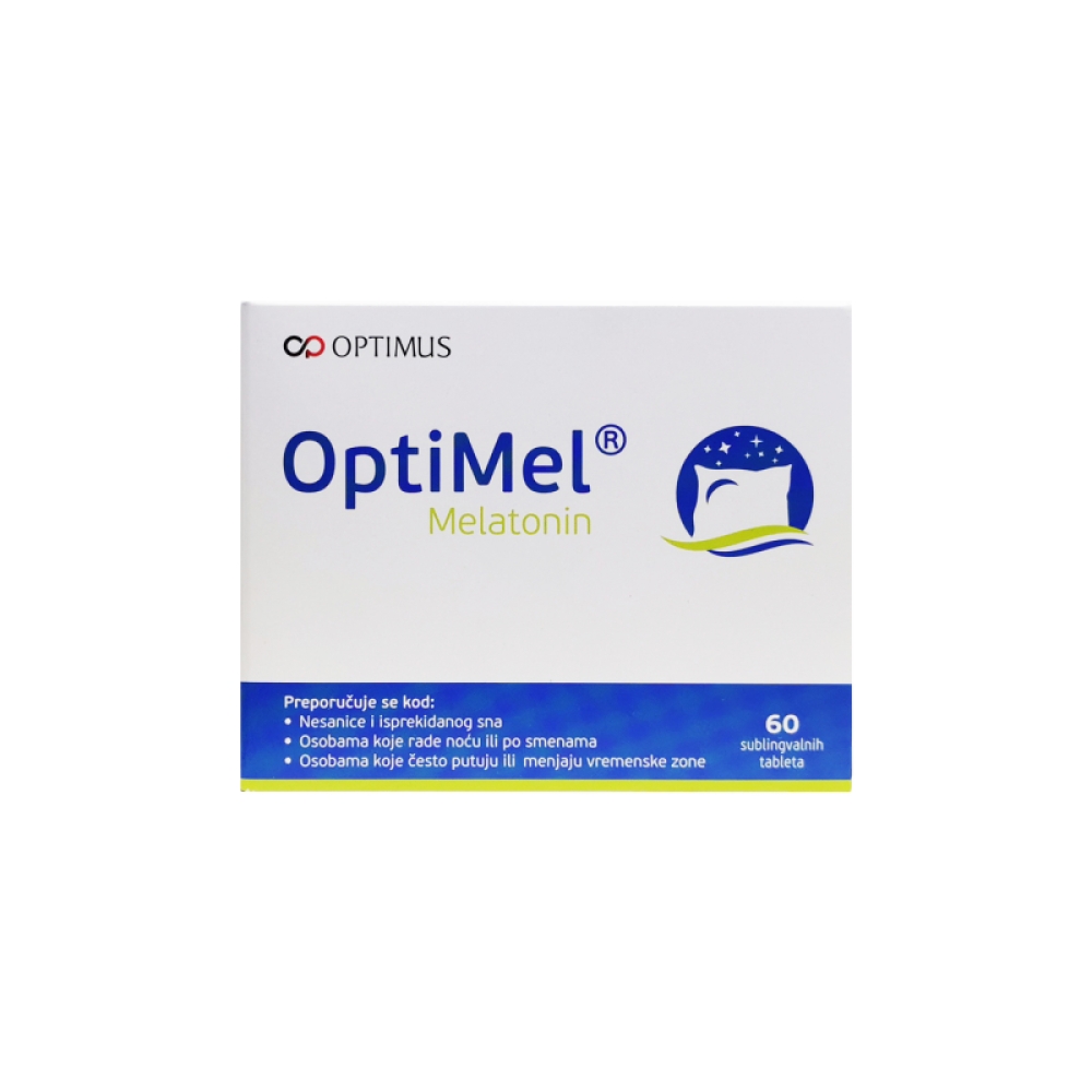 OptiMel® 60 sublingvalnih tableta | Markfarm apoteka