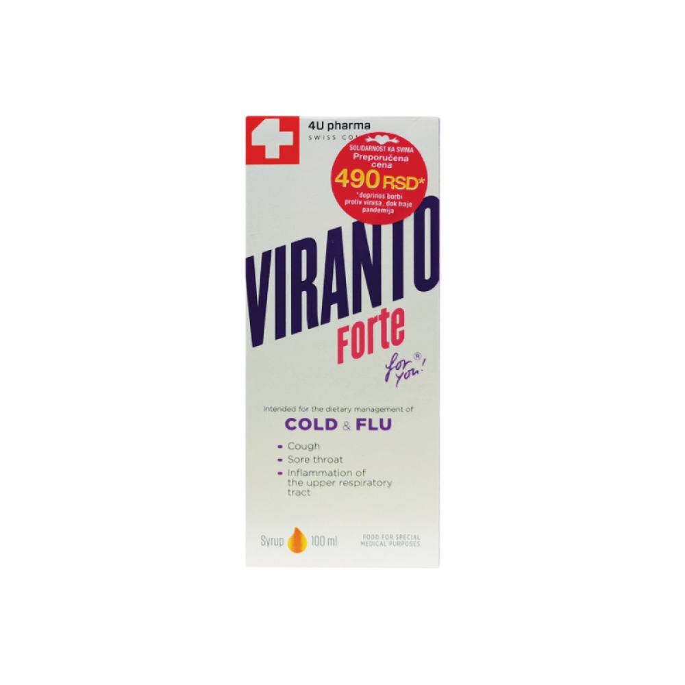 Viranto Forte sirup 100 ml | Markfarm apoteka