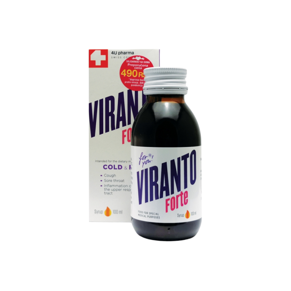 Viranto Forte sirup 100 ml | Markfarm apoteka