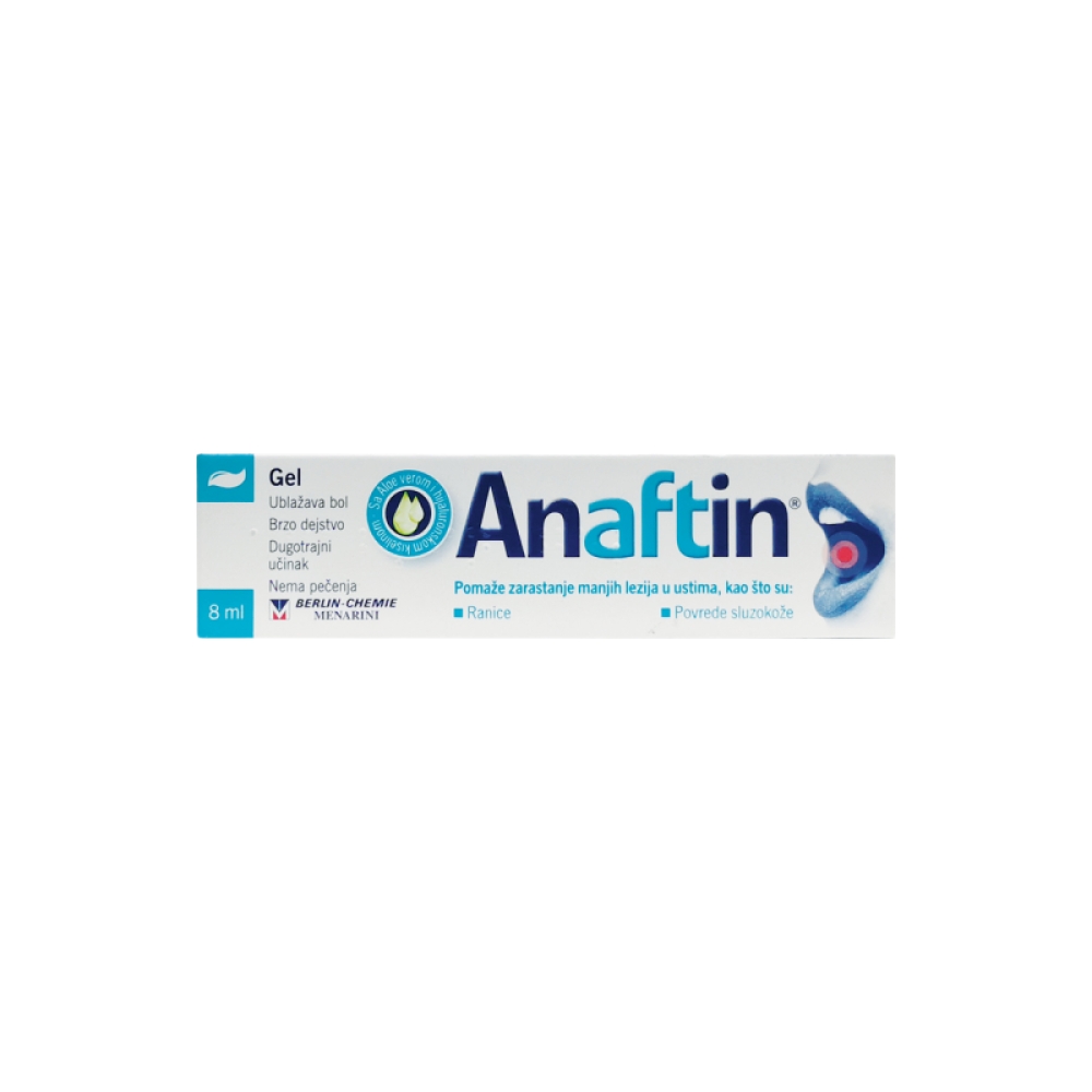 Anaftin® gel 8 ml | Markfarm apoteka
