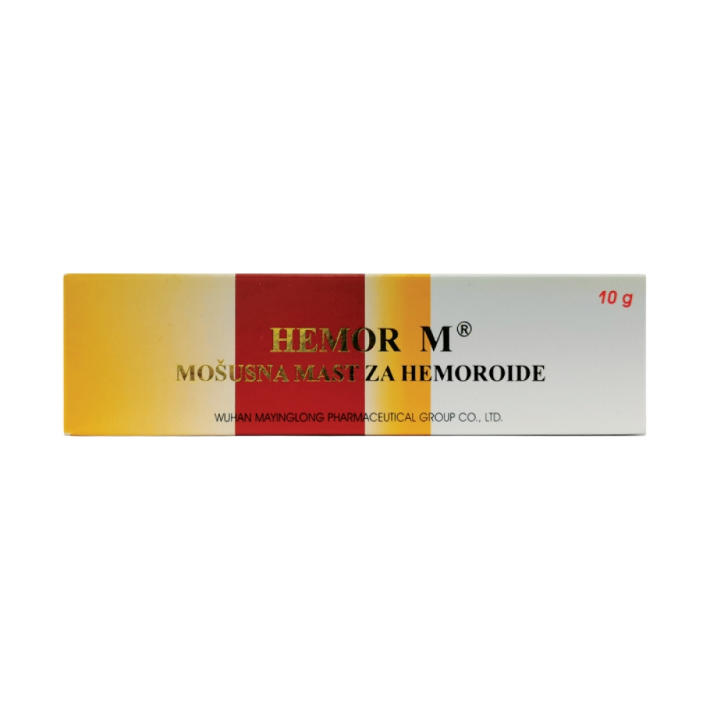 Hemor M® mošusna mast za hemoroide 10 grama | Markfarm apoteka