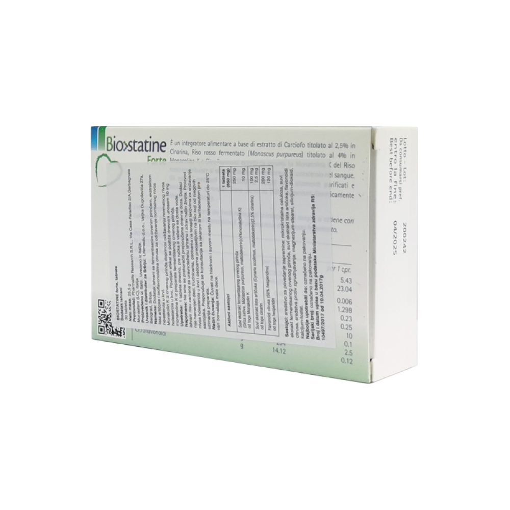 Biostatine Forte 30 tableta | Markfarm apoteka