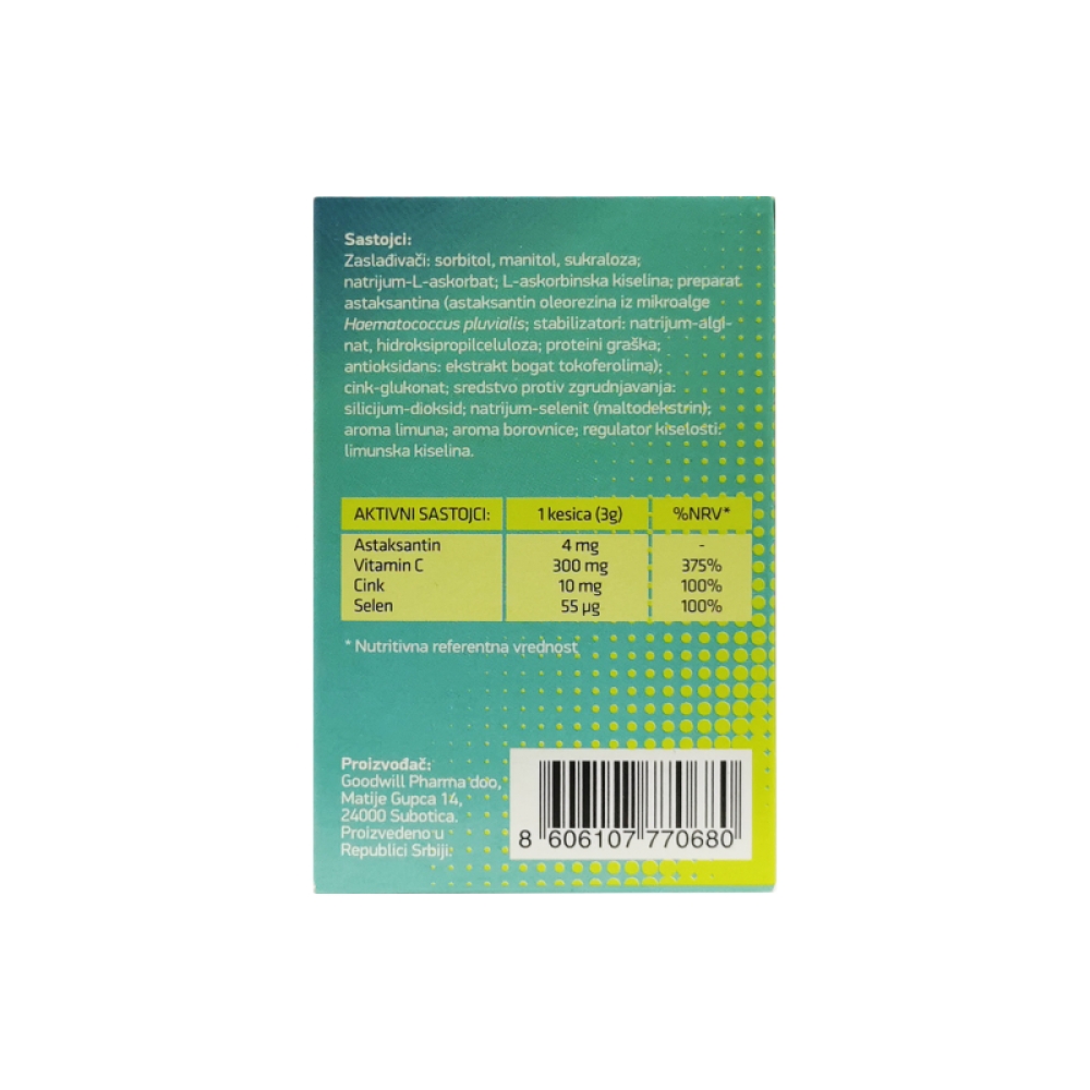 ASTAX+3 DIRECT 20 kesica | Markfarm apoteka