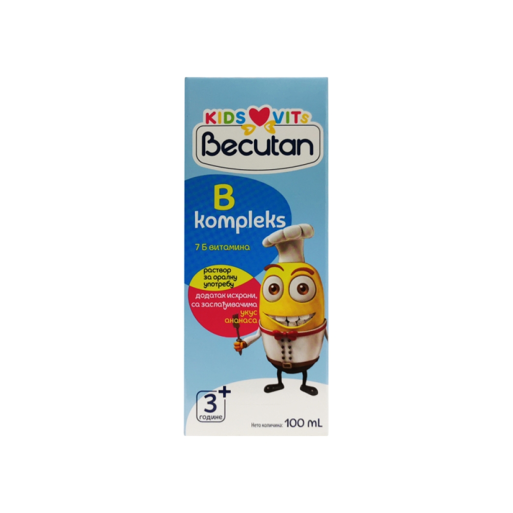 Becutan KIDS VITS B Kompleks 100 ml | Markfarm apoteka