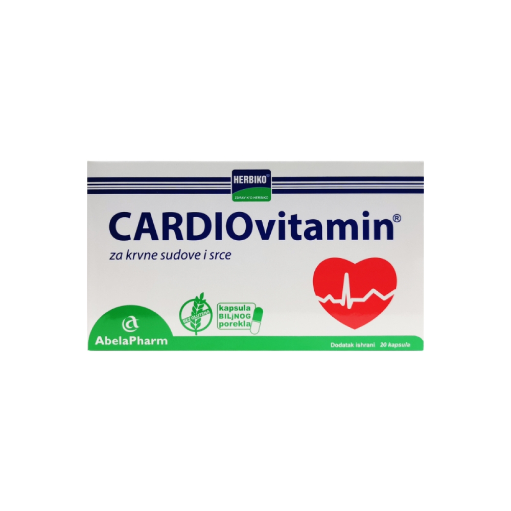CARDIOvitamin® 20 kapsula | Markfarm apoteka