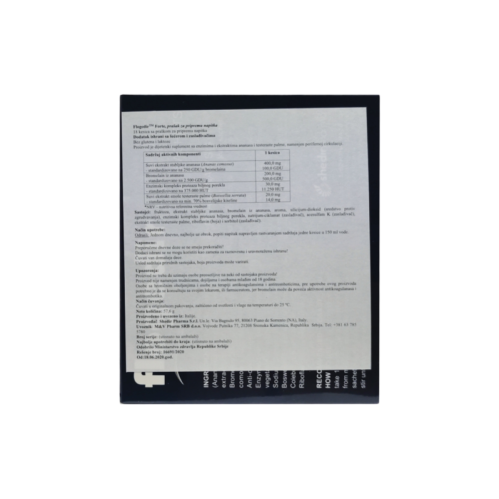 Flogedir Forte 18 kesica | Markfarm apoteka