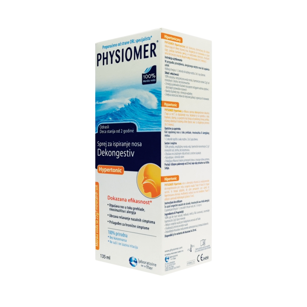 Physiomer® Hypertonic 135 ml | Markfarm apoteka