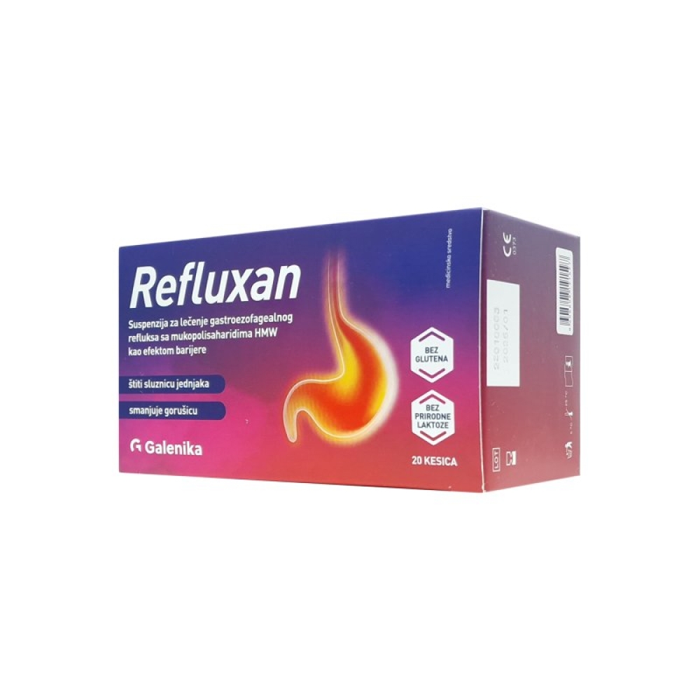 Refluxan suspenzija 20 kesica | Markfarm apoteka