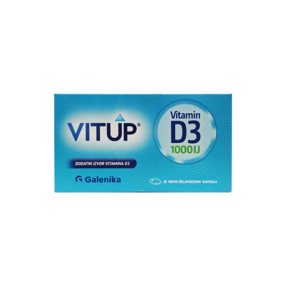 VITUP® Vitamin D3 1000 IJ 30 mekih želatinoznih kapsula - Markfarm apoteka
