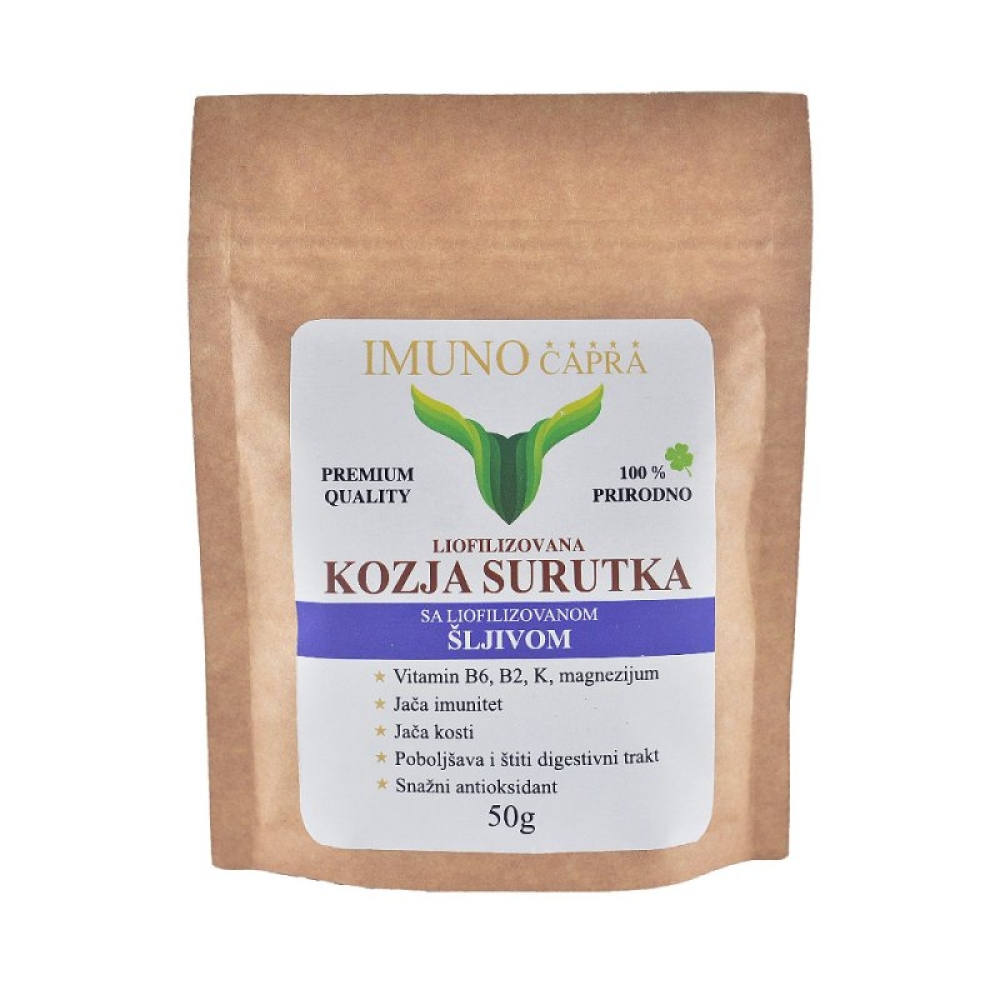 Surutka Liofilizovana Kozja Šljiva 50 grama | Markfarm apoteka