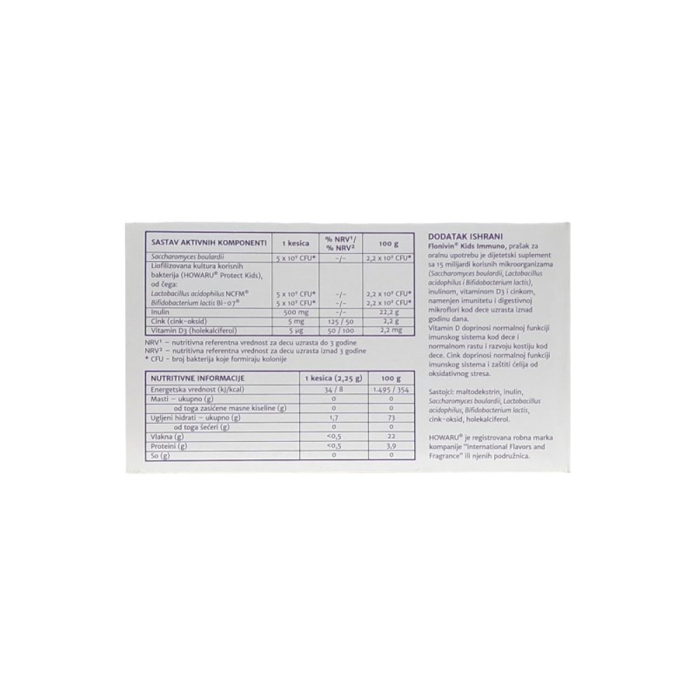 Flonivin Kids Immuno 1 kesica | Markfarm apoteka