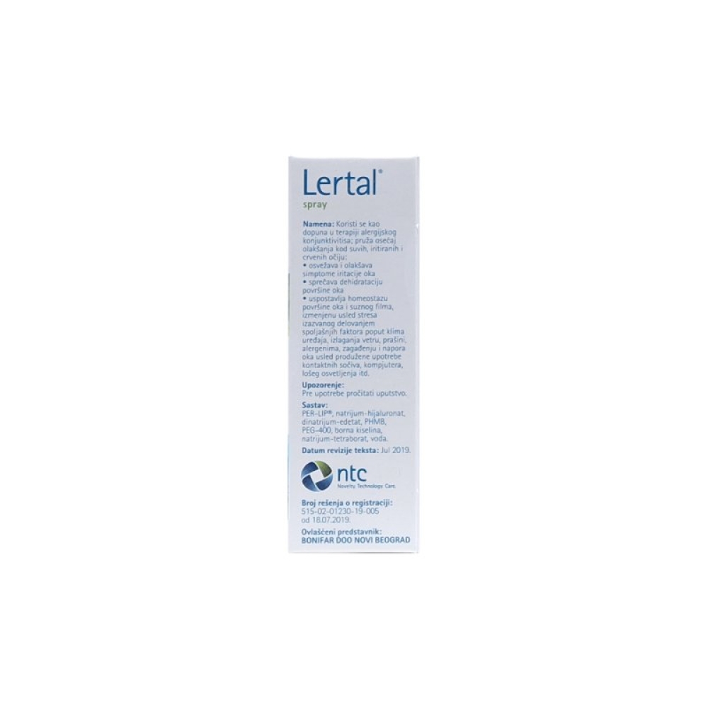 Lertal® sprej 10 ml | Markfarm apoteka