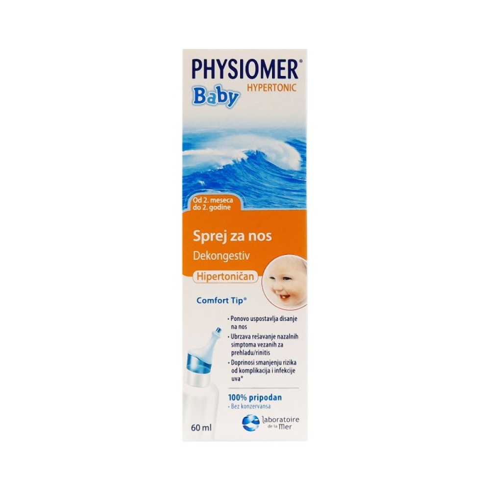 Physiomer® Baby Hypertonic sprej 60 ml | Markfarm apoteka