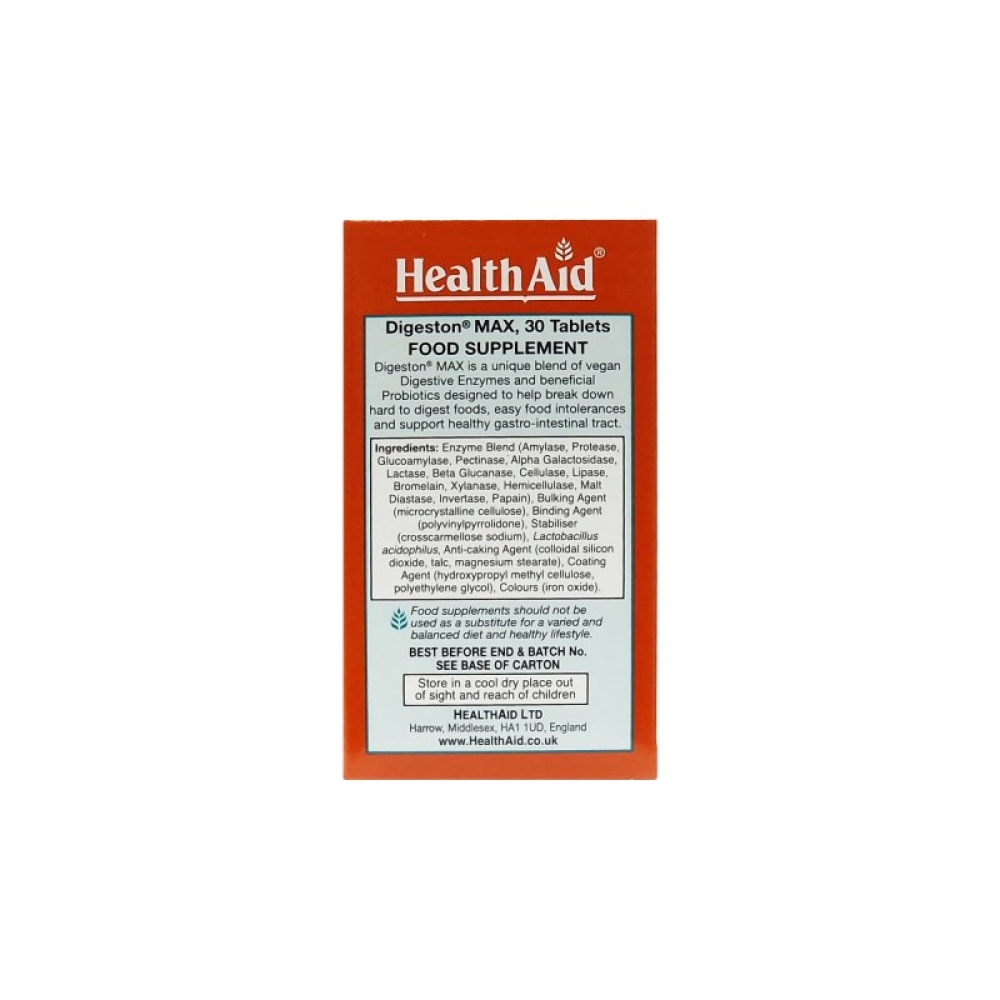 HealthAid Digeston MAX® 30 tableta | Markfarm apoteka