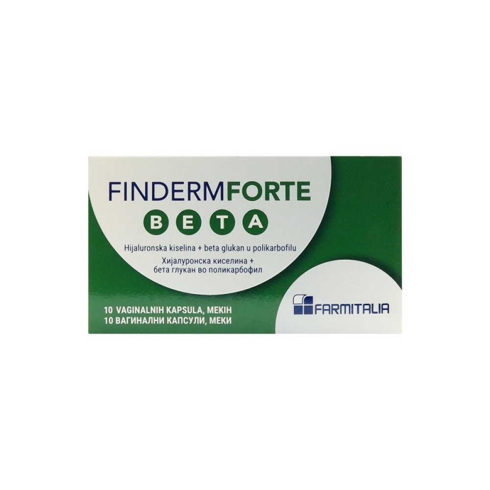 Finderm Forte Beta 10 vaginalnih kapsula | Markfarm apoteka