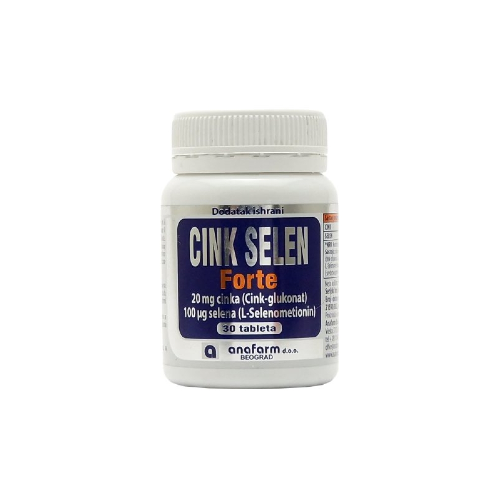 Cink + Selen FORTE 30 tableta | Markfarm apoteka