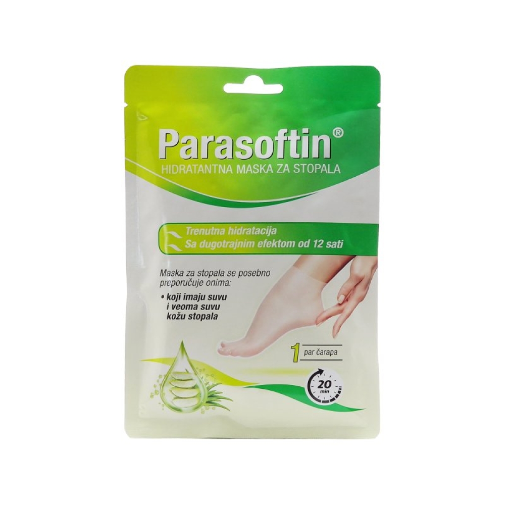 Parasoftin hidratantna maska za stopala (1 par čarapa sa maskom ...