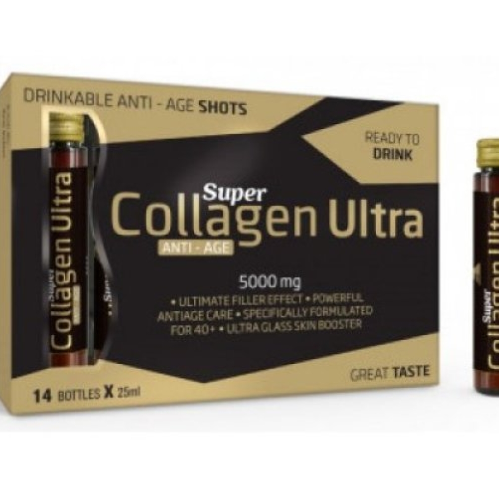 Super Collagen Anti-age Ultra 5000 mg 14 bočica | Markfarm apoteka